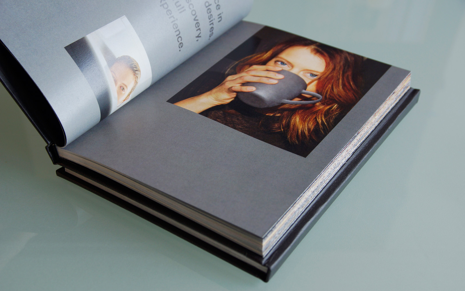 Voorbeeld van een hardcover boek in een Z-band - Ruparo
