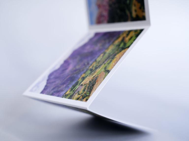 Leporello kaart - Ruparo - Ontwerp en digitaal drukwerk